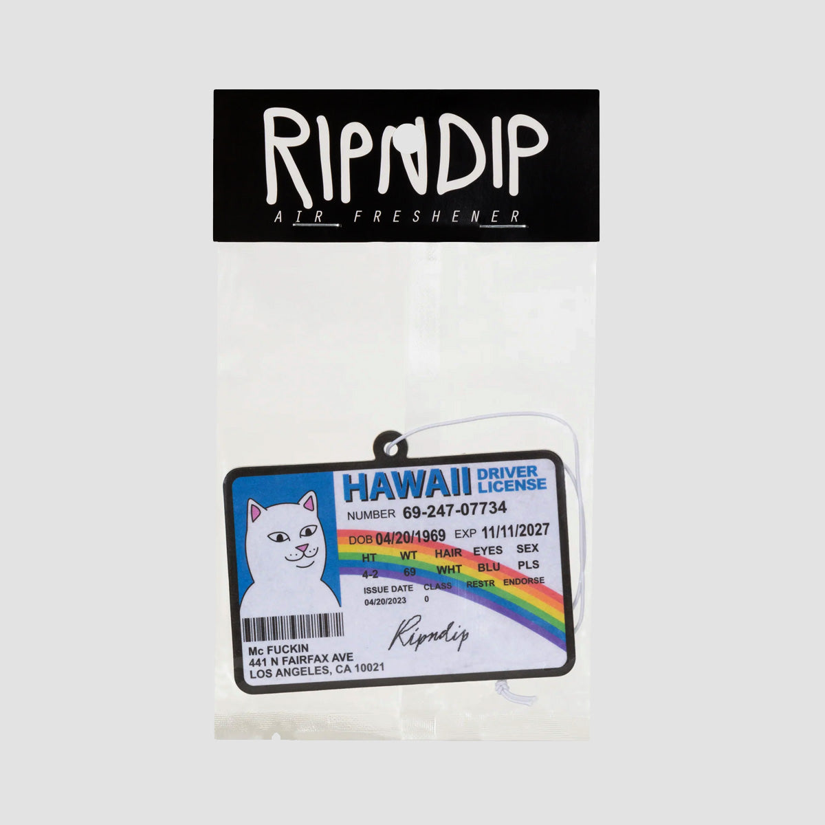 Ripndip Mcfuckin Air Freshener Multi