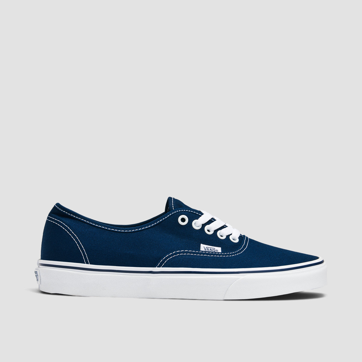 Vans Authentic Shoes - Angle Stripe Lining/Dress Blue/True White
