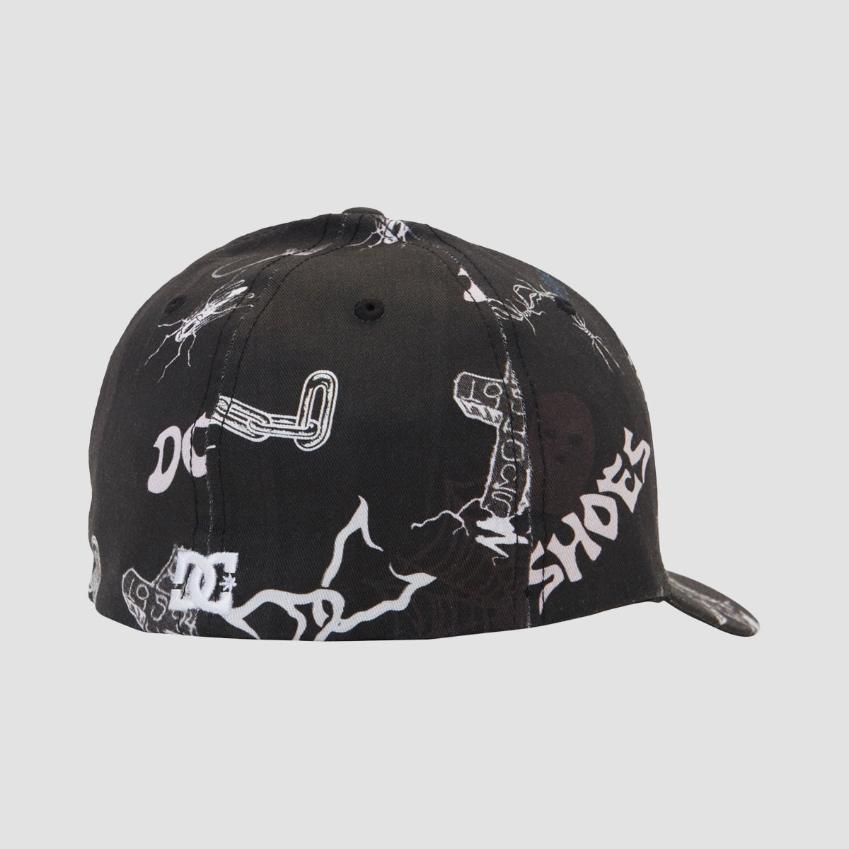 DC Cap Star Cap Black Scribble