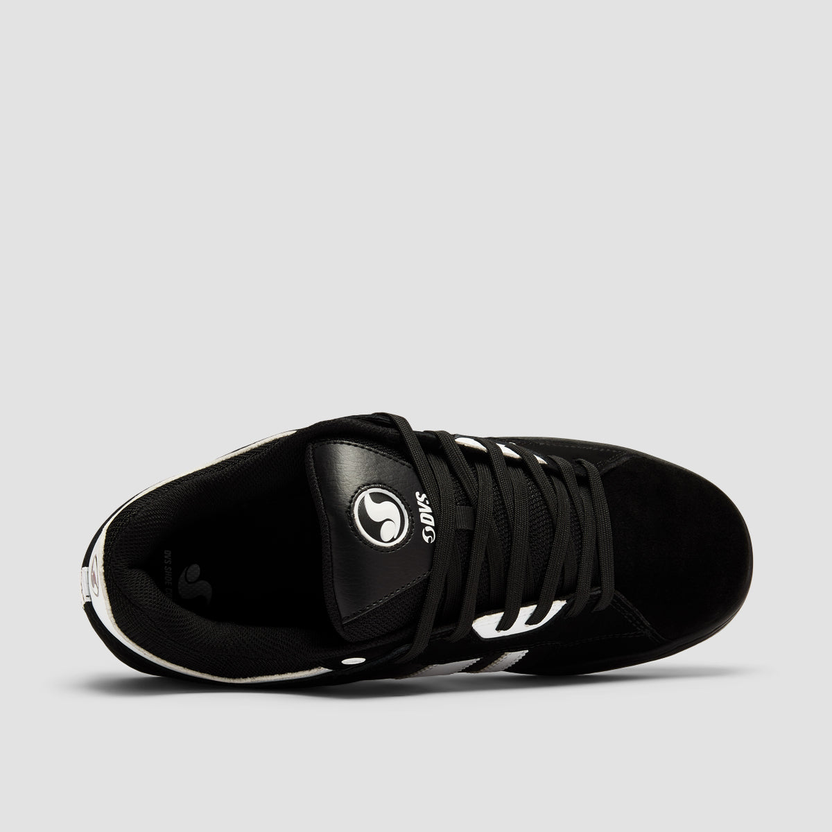 DVS Tactic Shoes - Black/White/Black Nubuck