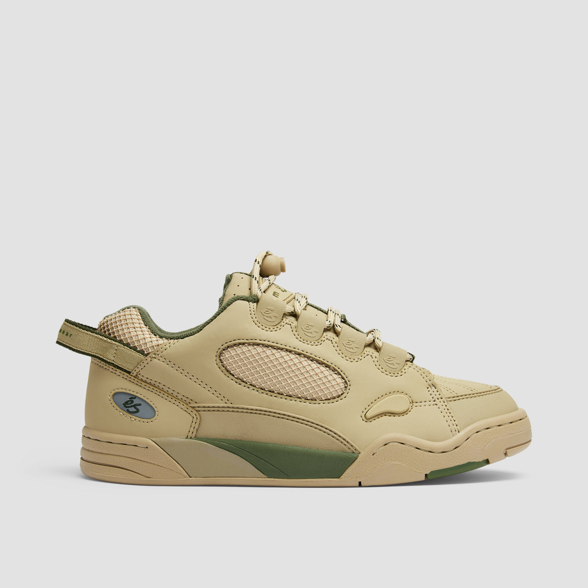 eS Muska Shoes - Tan/Green