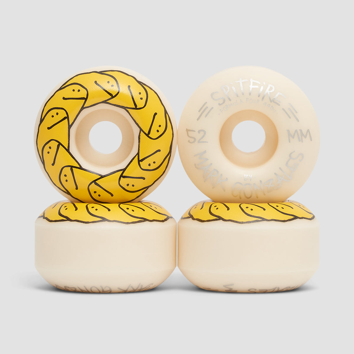 Sptifire Formula Four Gonz Shmoos Classic 99DU Skateboard Wheels Natur