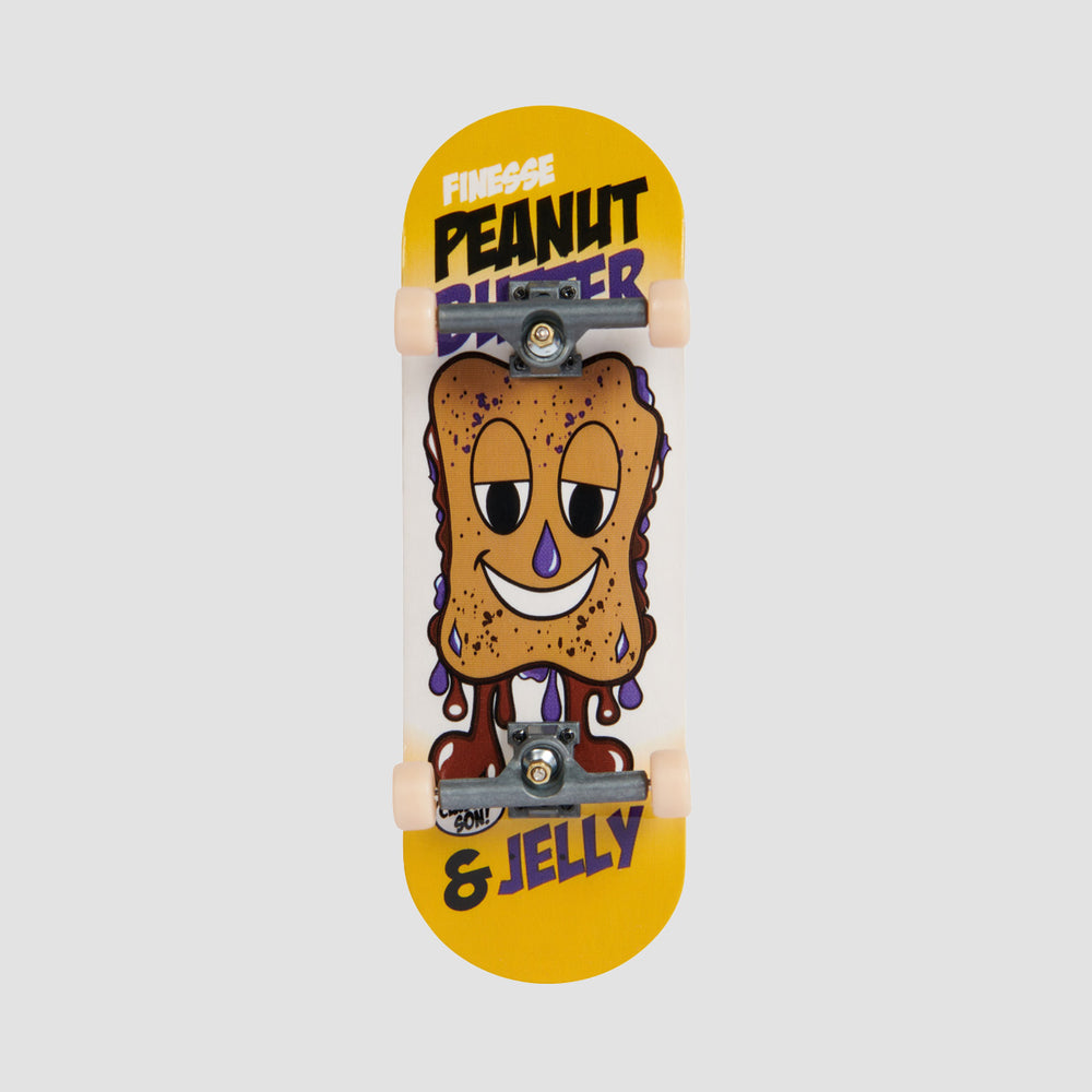 Tech Deck X Finesse Peanut Butter and Jelly Wood Fingerboard - Perform