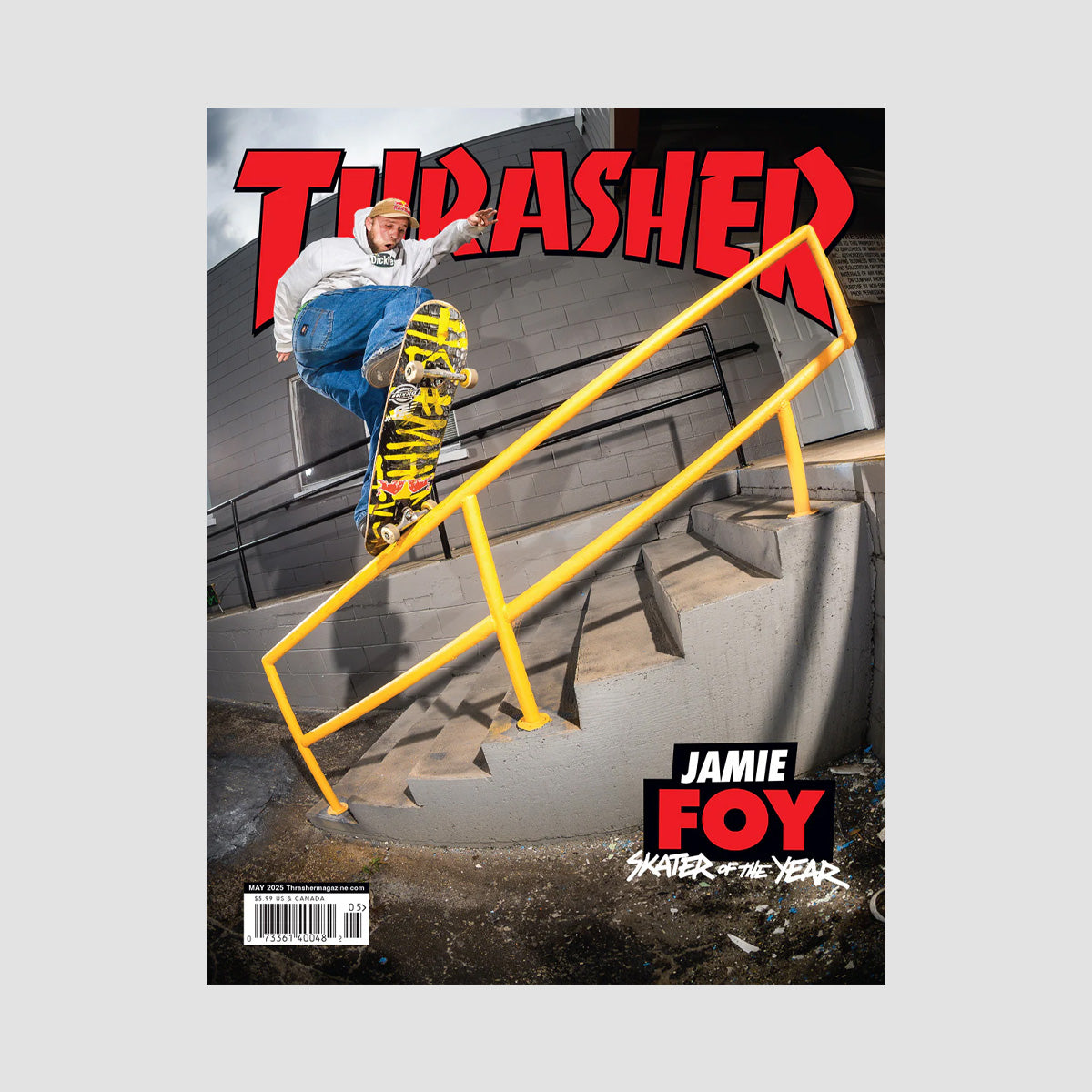 Thrasher Skateboard Magazine May 2025