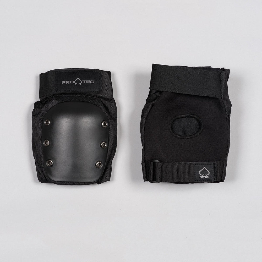 Protec Street Knee Pads Black - rollersnakes.co.uk