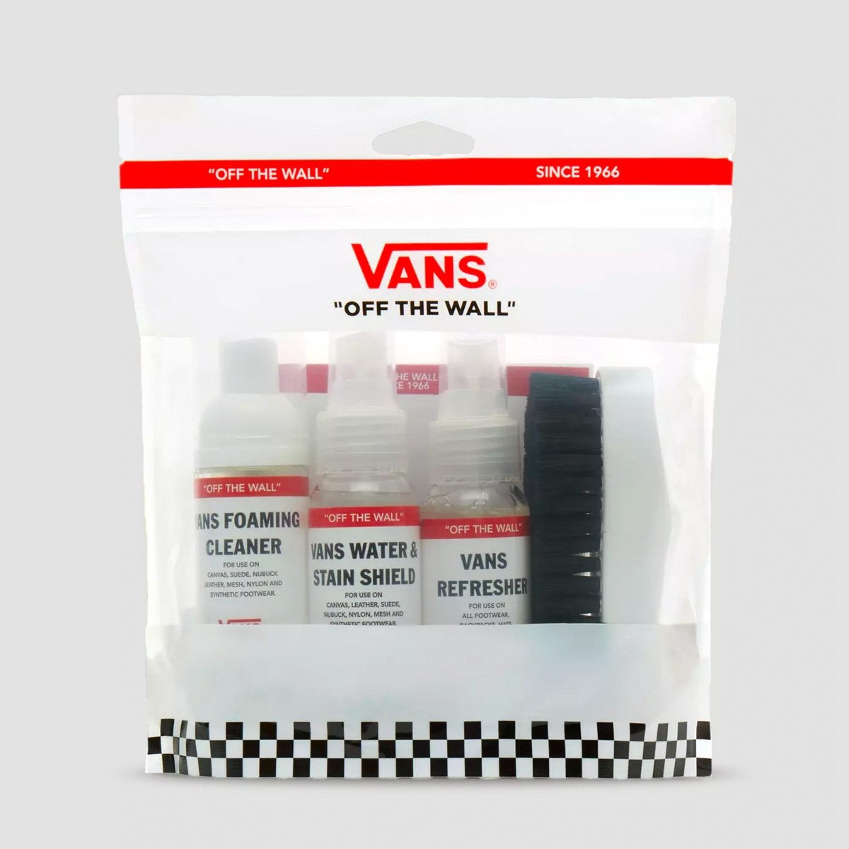 Vans Shoe Care Travel Kit White - rollersnakes.co.uk